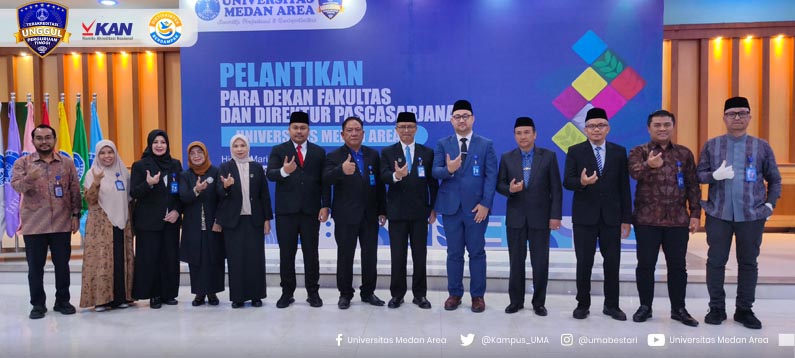 Pelantikan Dekan Fakultas dan Direktur Pascasarjana UMA Periode 2025 ...